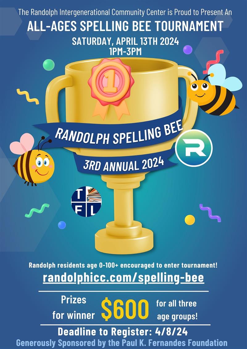 Randolph Community Programs: Town-wide Spelling Bee!