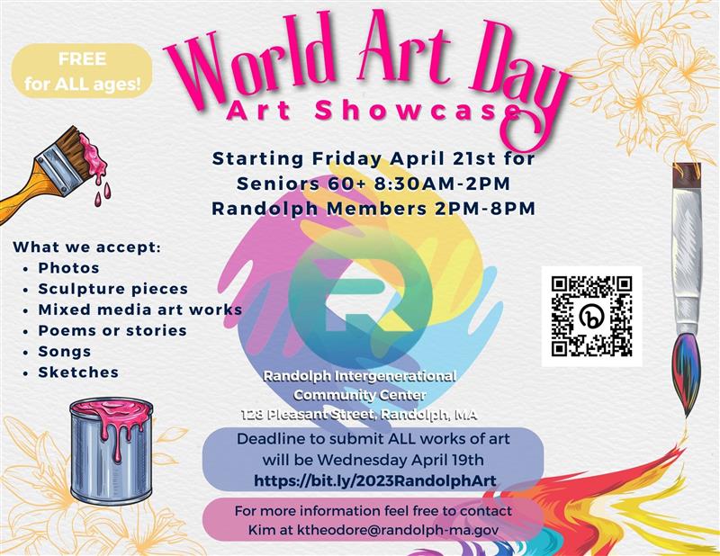 Randolph Community Programs: World Art Day Showcase